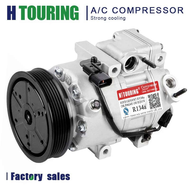 Air-Conditioner-AC-Compressor-For-Hyundai-Genesis-3-8L-2009-2014-Car ...