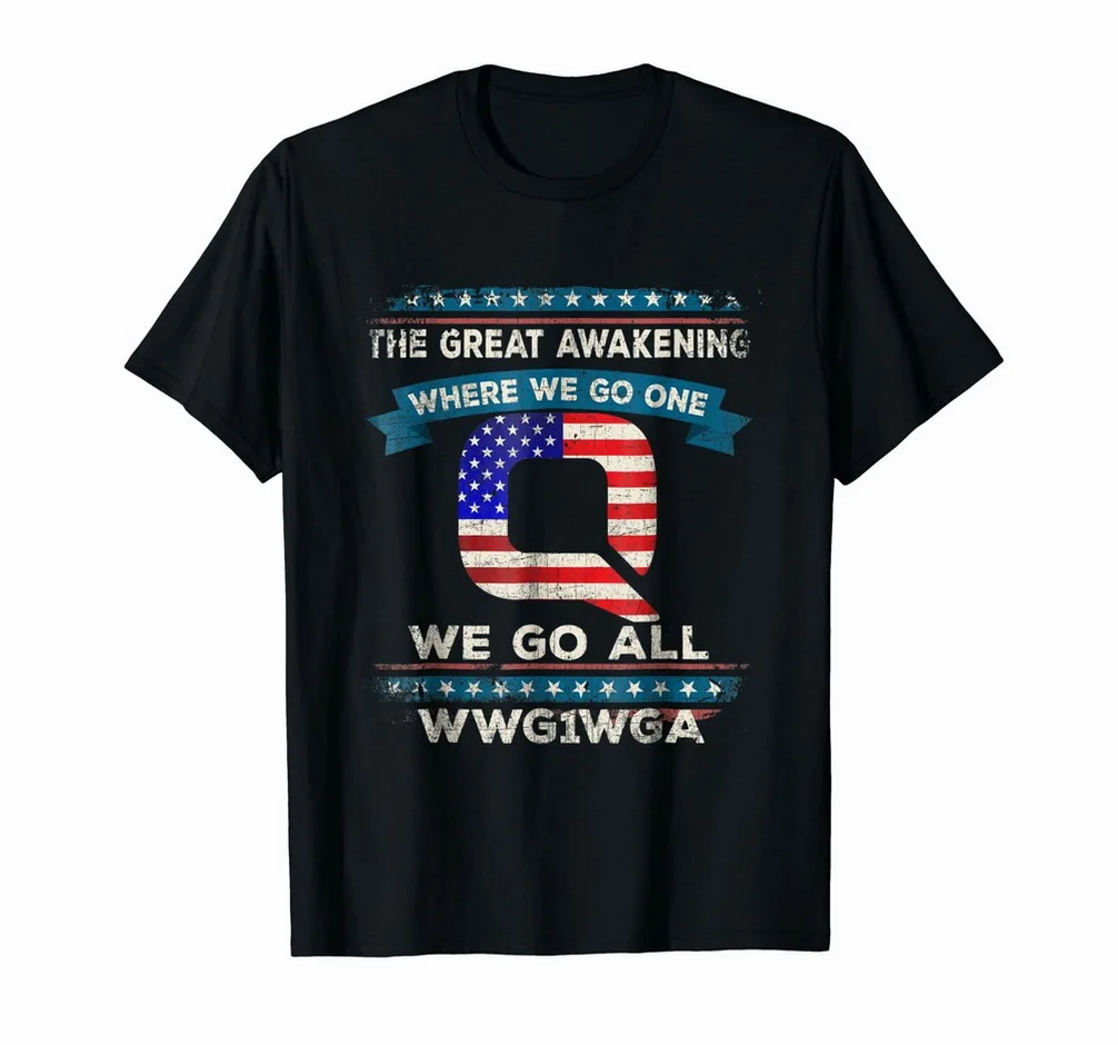 Nous sommes Q QAnon drapeau WWG1WGA Q Anon T Shirt # MAGA USA T Shirt ...