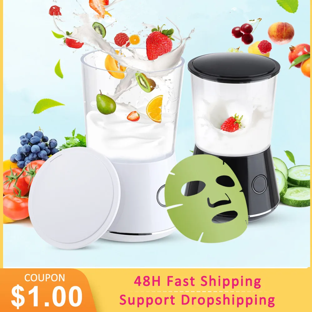 Diy Mini Face Mask Maker Machine Anti Wrinkle Age Patch Automatic Fruit ...