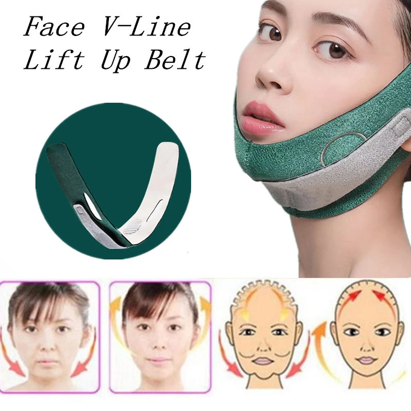 Facial Lift Bandage Ultra-thin Breathable V-line Chin Cheek Lifting ...