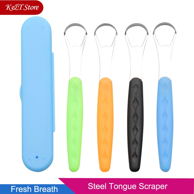 stainless-steel-tongue-scraper-with-portable-travel-case-U-shape-tongue ...