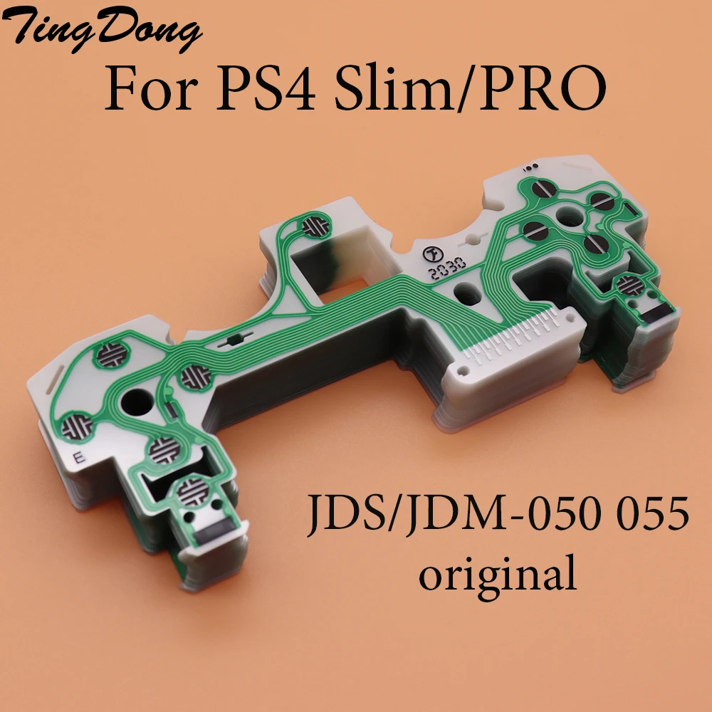 PS4 JDM 050 리본 회로 기판 필름 조이스틱 플렉스 케이블에 대 한 50pcs PS4 프로 JDS 055 컨트롤러에 대 ...