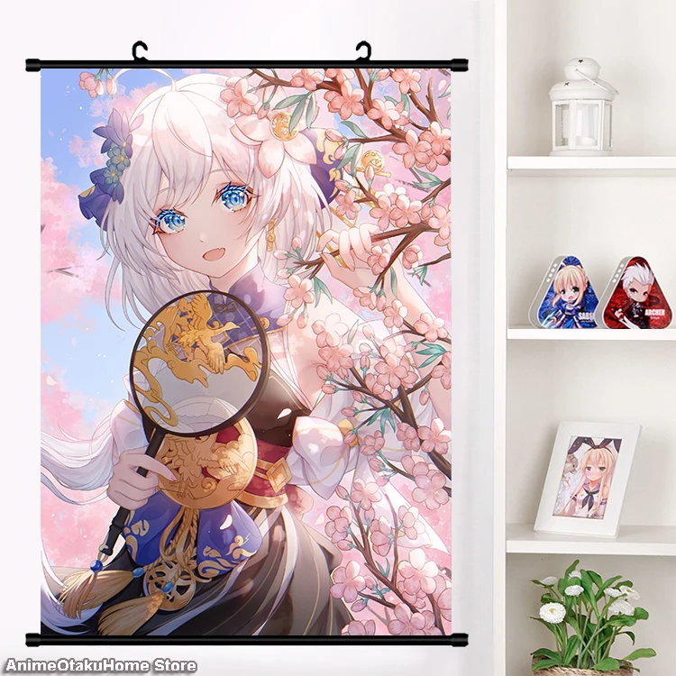 Anime Honkai Impact 3 Theresa Apocalypse Hd Wall Scroll Roll Painting ...