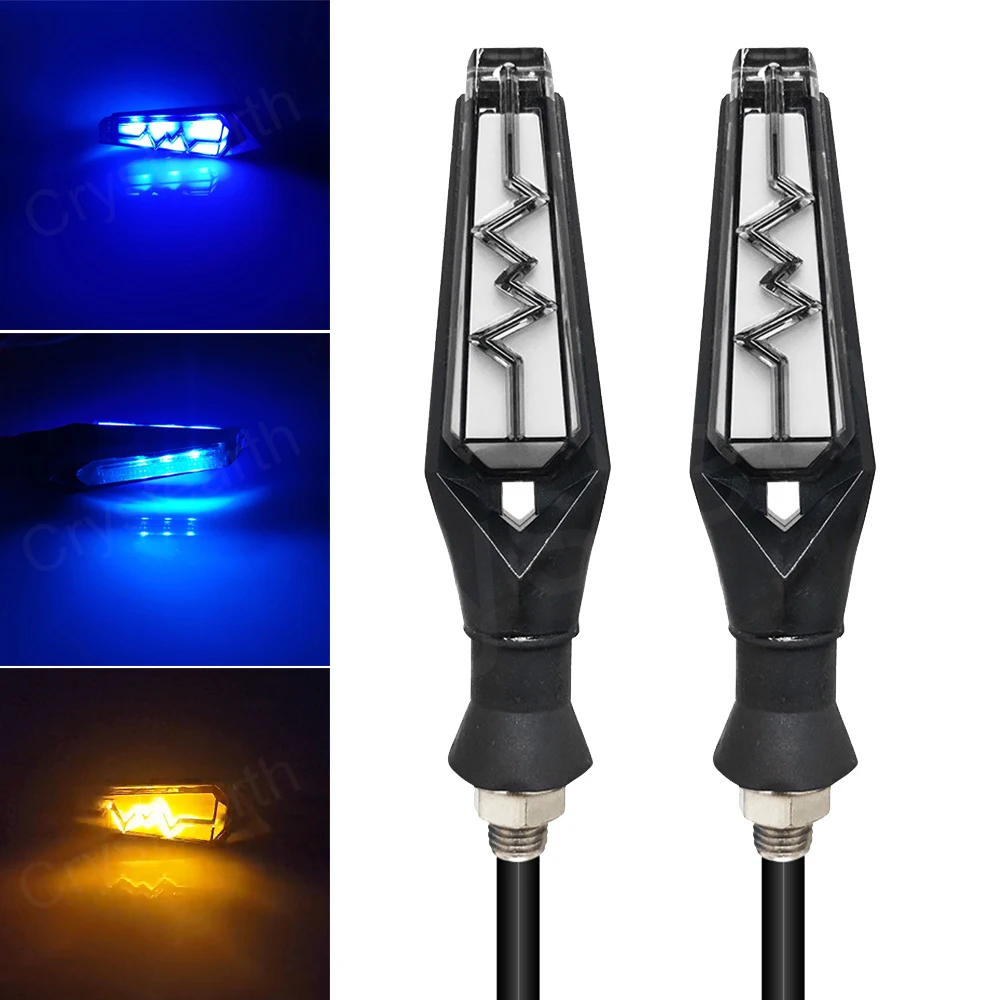 Motorcycle Scooter Pit Dirt Bikes Turn Signal Indicator Blinker Light ...
