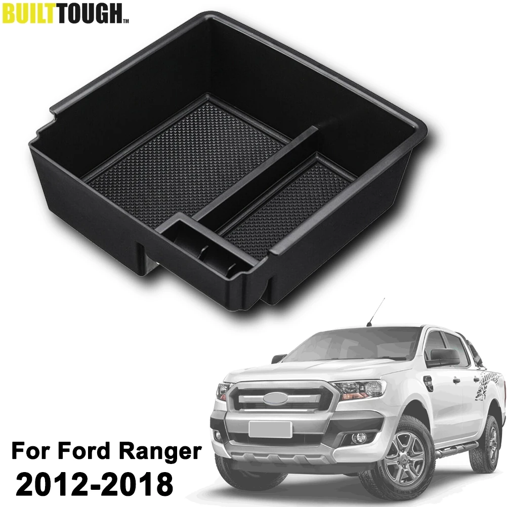 Car Central Armrest Storage Box For Ford Ranger Console Arm Rest Tray ...