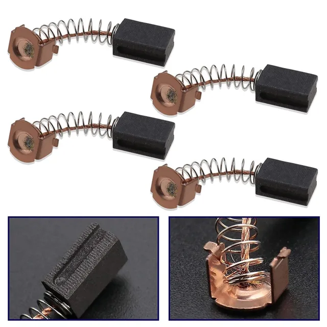 4Dcs 12X8X5 Mm Szénkefe Motoros Kefe A Ws125 Fekete És Decker G720 ...
