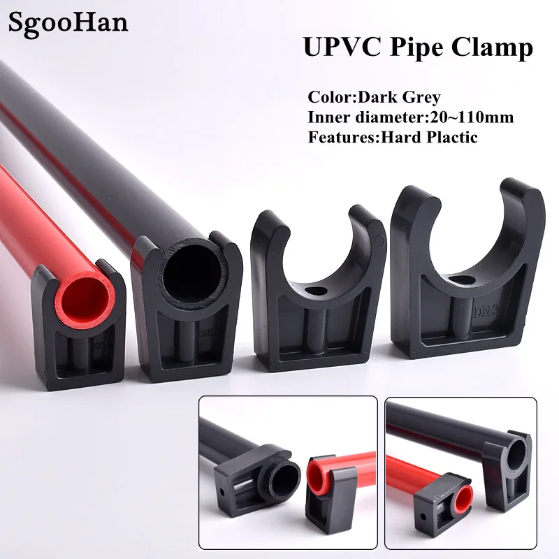 Inner-Dia-20-63mm-UPVC-Pipe-Clamps-Water-Pipe-Support-UPVC-Pipe ...