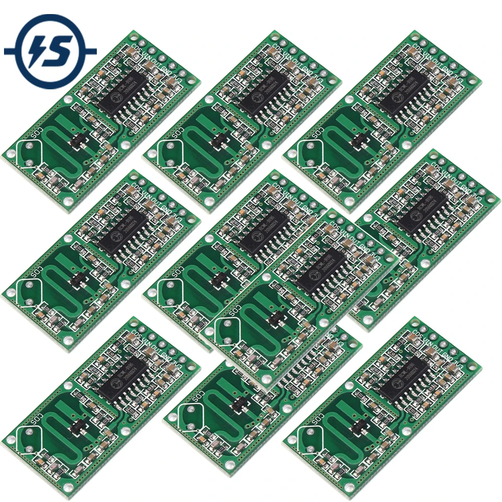 10pcs Penetrating Detection Microwave Radar Sensor Human Body Induction ...