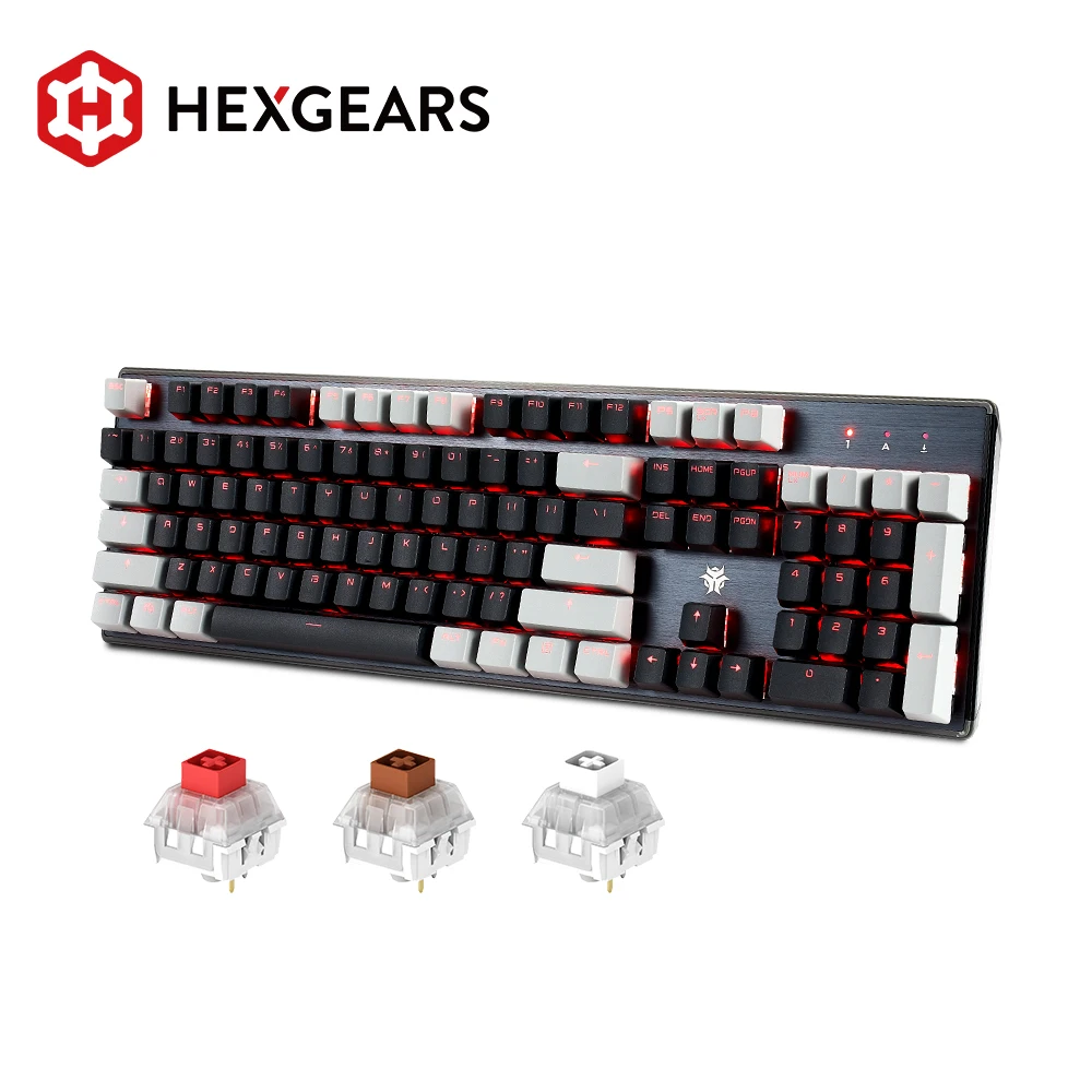 HEXGEARS-GK715S-Professional-Gaming-Keyboard-104-Keys-Hot-Swap-Kailh ...
