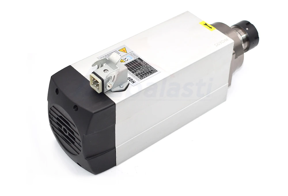 HQD CNC Spindle 1.5kw 2.2kw 3kw Air Cooled Spindle Motor 220V 380V ER ...