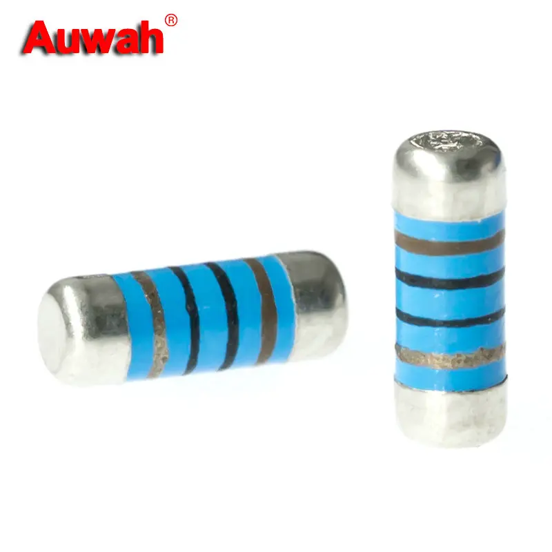 50pcs-0207-SMD-Metal-Film-Precision-Resistor-1-0-5W-39R-43R-47R-51R-56R ...