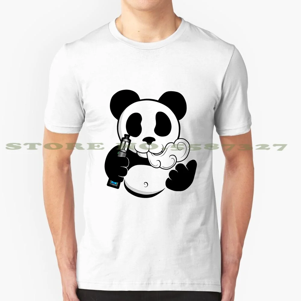 Camiseta Vintage de moda de Panda Vape, camisetas de Panda Vape, Animal ...