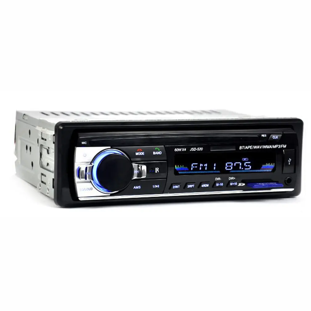 1-DIN-12V-Universal-Car-Radio-Car-audio-FM-Bluetooth-MP3-Audio-Player ...