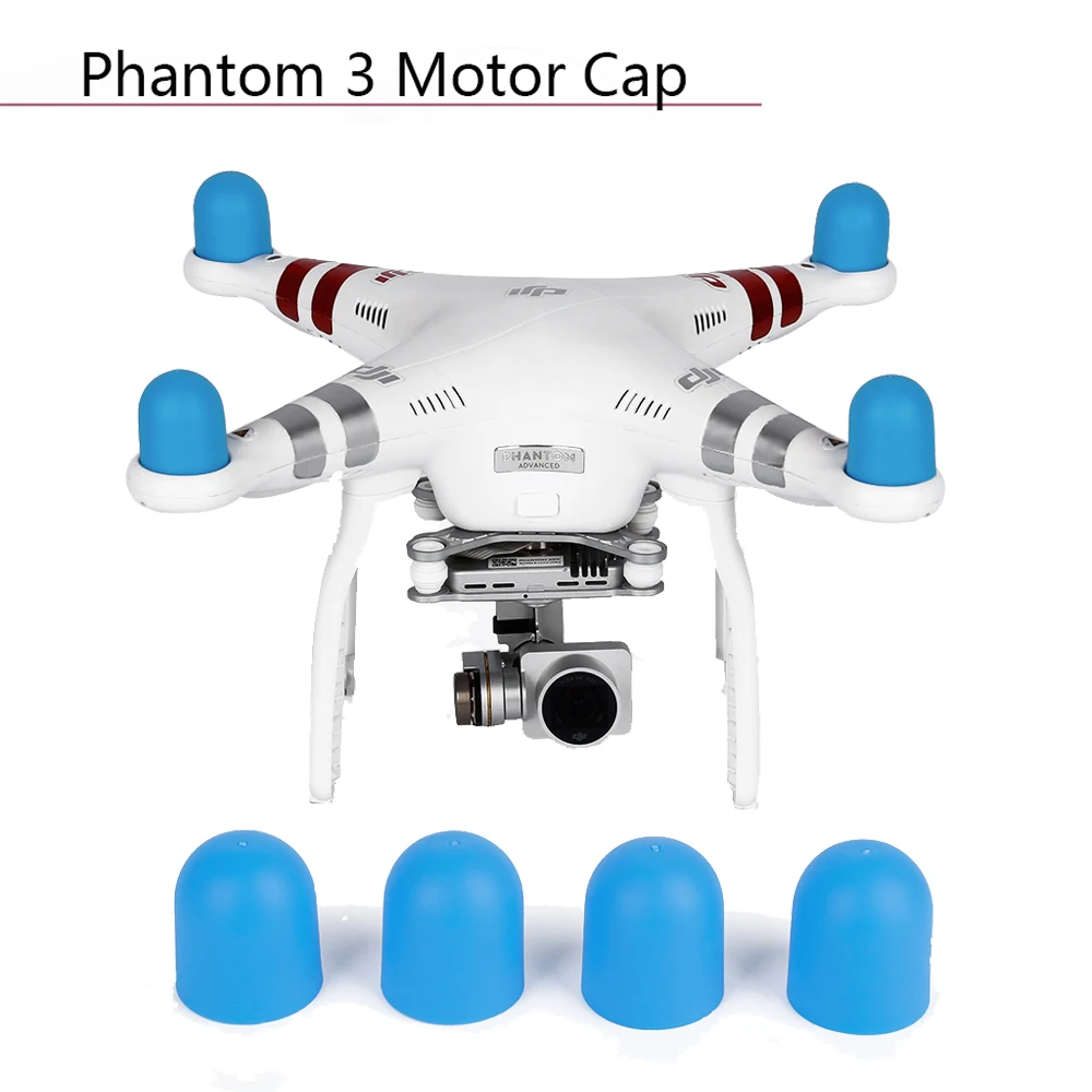 4pcs Engine Dust-proof Drone Motor Cap Protective Cover For Dji Phantom ...