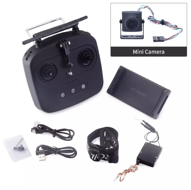 SKYDROID T10 2.4GHz 10CH FHSS Transmitter With R10/R10 Mini 10CH ...
