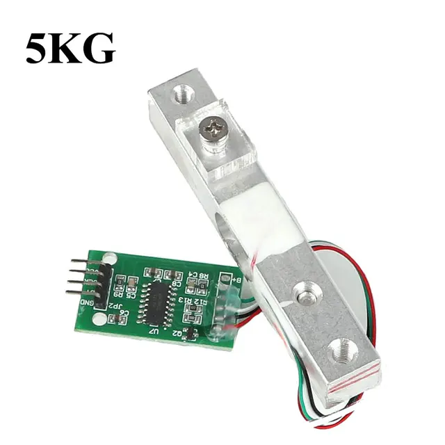 Digital Load Cell Weight Sensor HX711 AD Converter Breakout Module 5KG ...