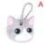 1Pc Silicone Key Ring Cap Head Cover Keychain Case Shell Dog Butterfly ...