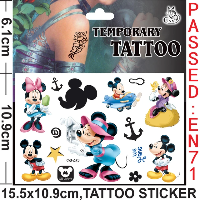 Minnie Mouse Tattoos Designs