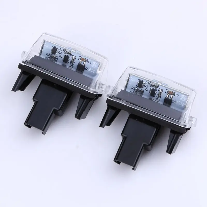 Your LED lights, license plates, parking lights, Toyota Camry's ...