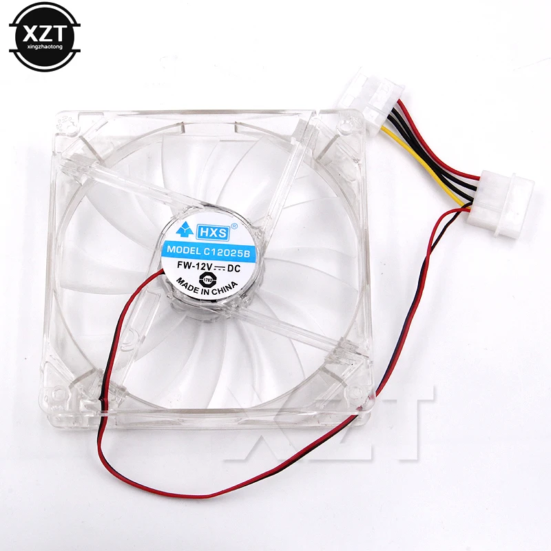 120mm Computer CPU Fan Cooler LED Computer PC Case Cooling Fan Ultra ...