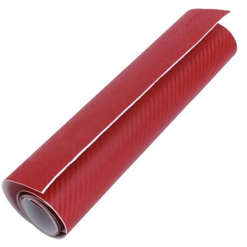 Carbon Fiber Vinyl Car Wrap Sheet Roll Film Car Stickers Decals ...
