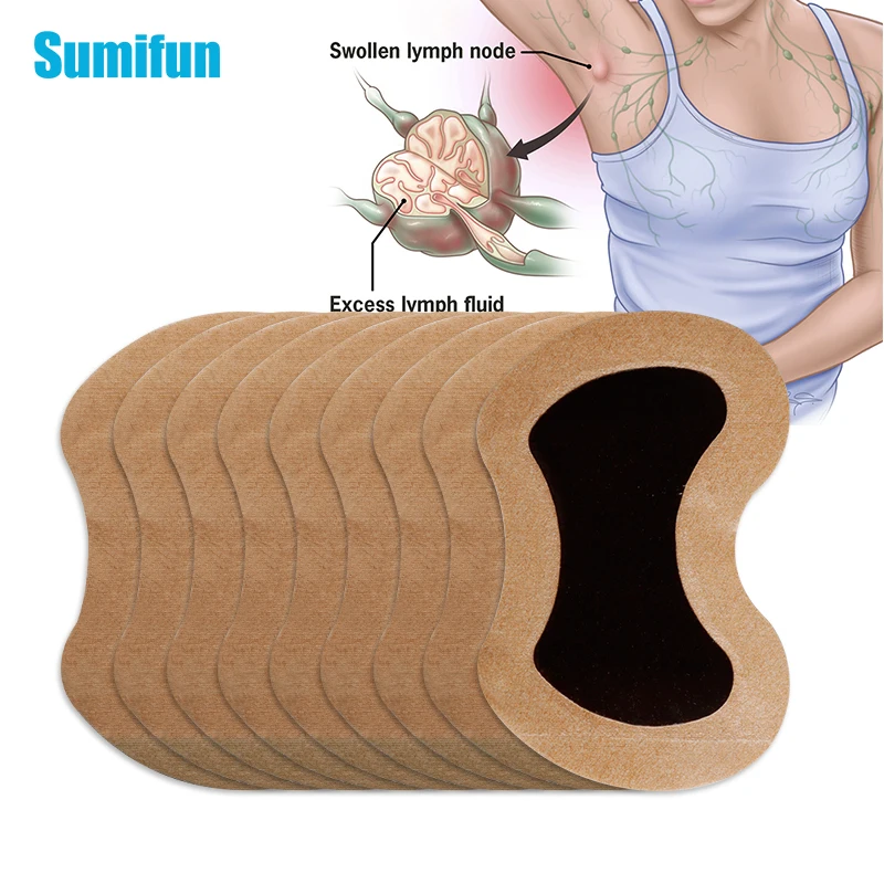 6pcs-Herbal-Extract-Lymphatic-Detox-Patch-Anti-Swelling-Sticker-Pain ...