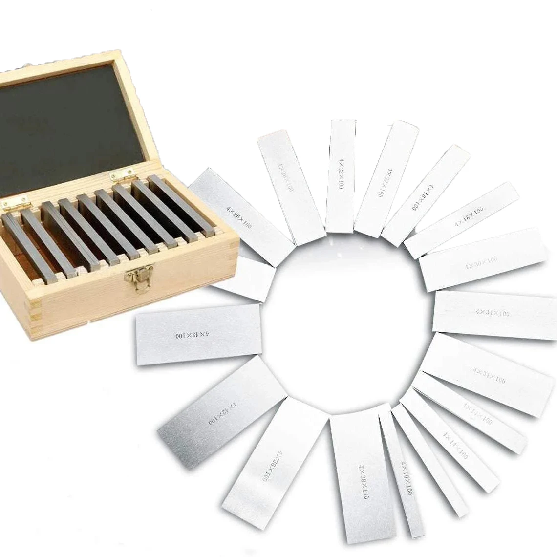 18Pcs-9-Pair-High-precision-Manufactured-Parallel-Pad-Gauge-Block-CNC ...