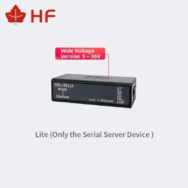 HF Elfin-EE11A Modbus TCP Protocol Serial Port RS485 to Ethernet Device Module Support Elfin ...