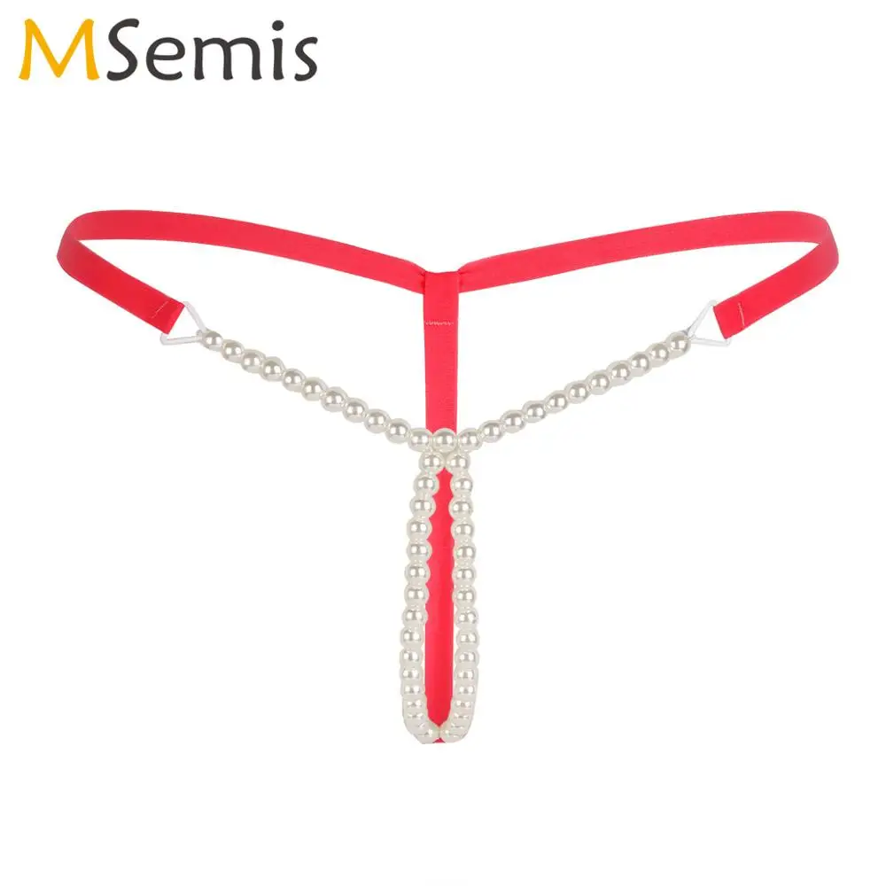 Frauen-Sexy-Keuschheit-H-schen-Schritt-Offen-Perlen-Massage-Tangas-Tanga-Micro-Mini-G-String ...