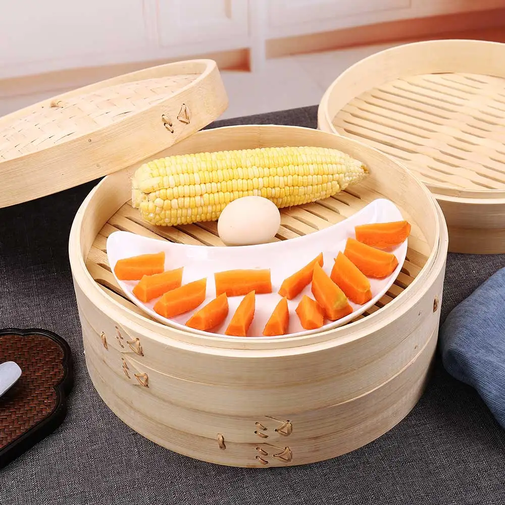 Bamboo-Steamer-Basket-Kitchen-Tools-Cooker-Steam-Cooking-For-Dumpling ...