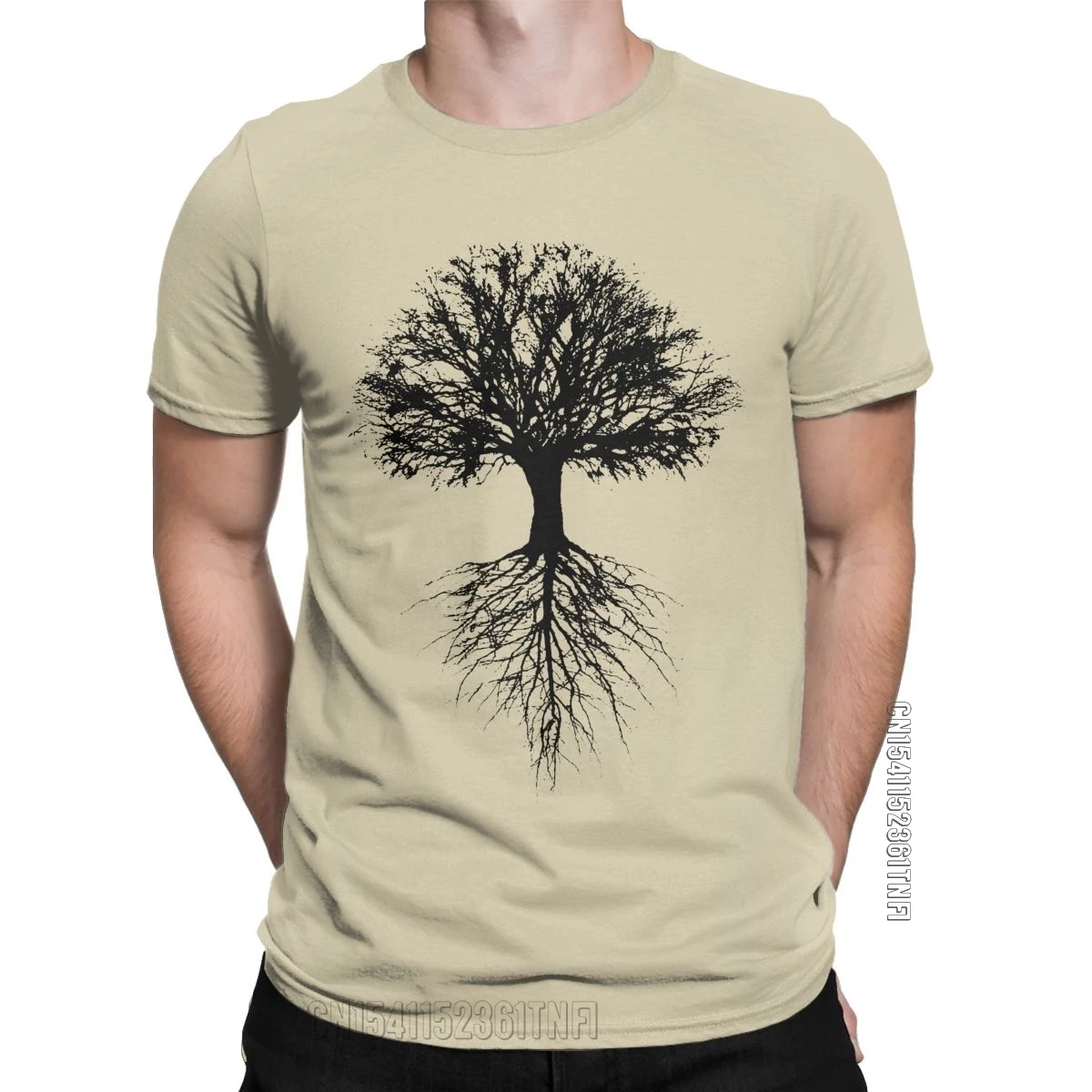 Awesome-Tree-Of-Life-T-Shirt-Men-O-Neck-Cotton-T-Shirts-Nature-Classic ...