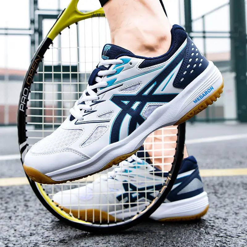 Breathable-Badminton-Sneakers-Mens-Trainers-Volleyball-Tennies-Shoes ...