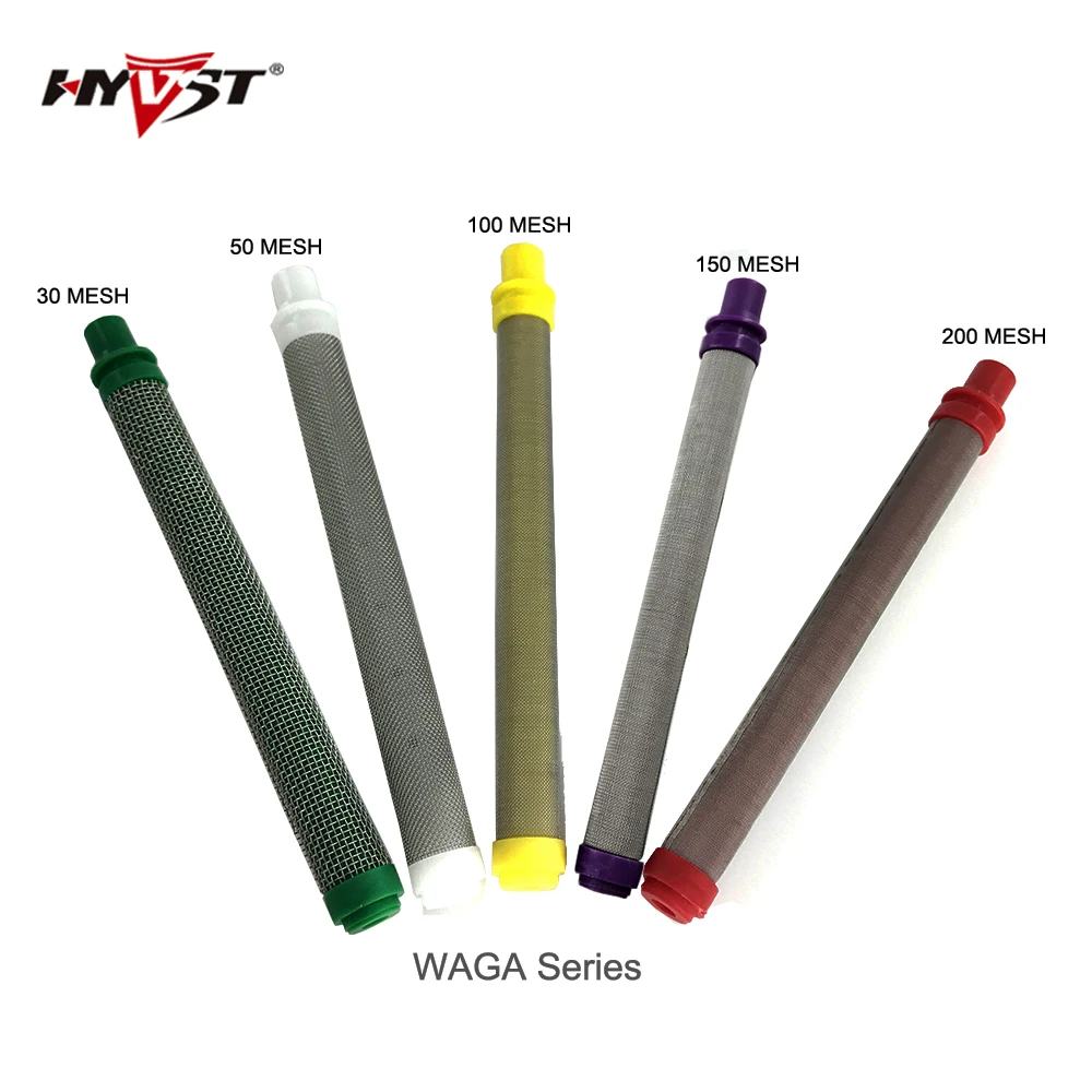 Hyvst Airless Filter (10pcs) Airless Gun Filter 30/50/100/150/200 Mesh ...