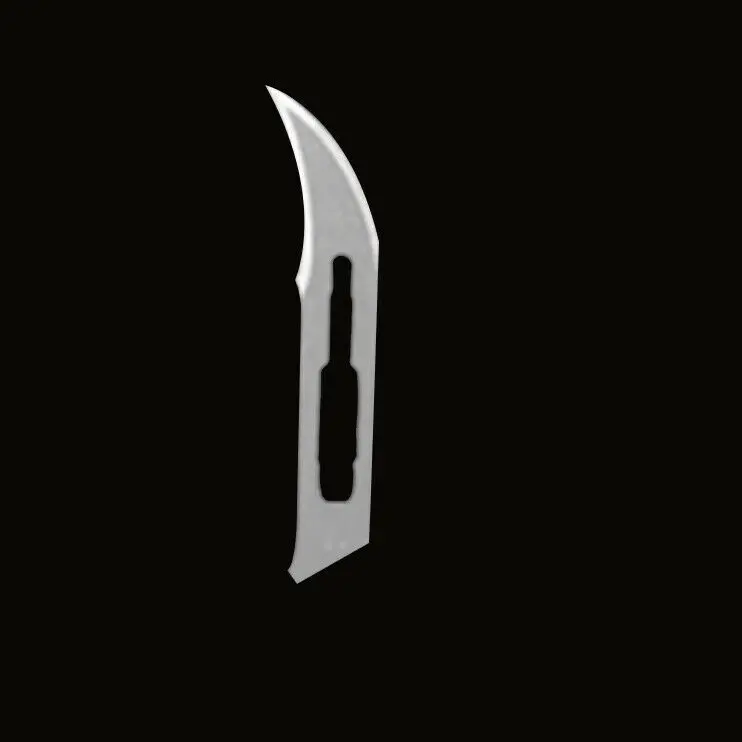 100 Pcs Sterile Carbon Steel Suigical Blade Veterinary Scalpel 12D