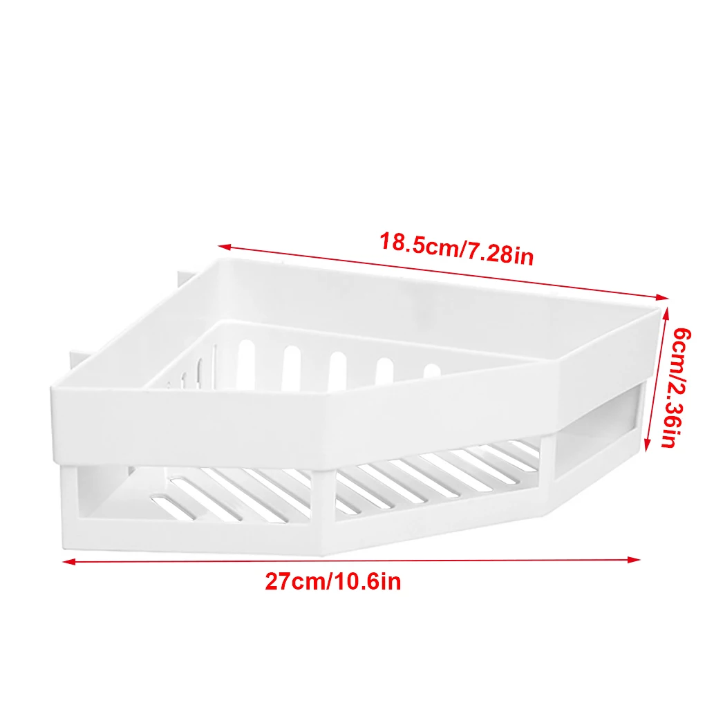Bathroom-Corner-Storage-Rack-Holder-Self-Adhesive-Wall-Mounted-Shampoo ...
