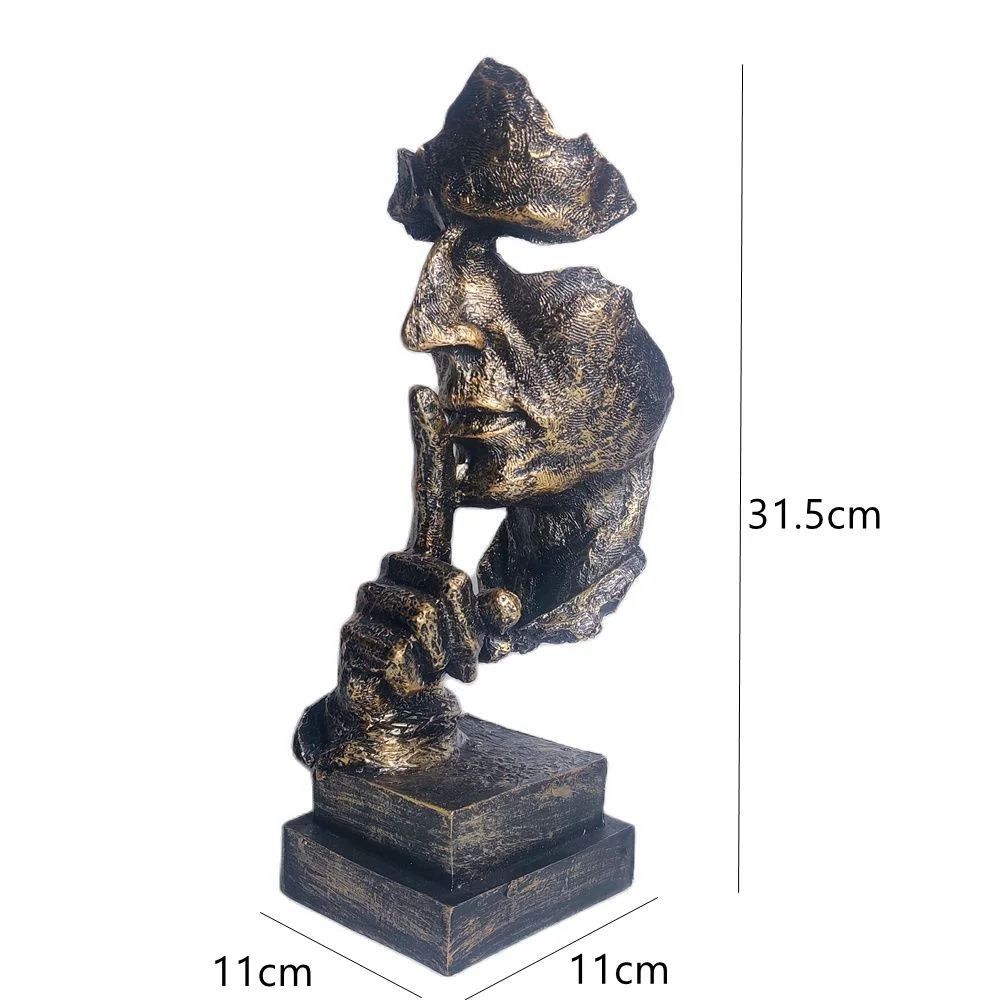 Nordic Abstract Thinker Statue - Decor Shop Direct