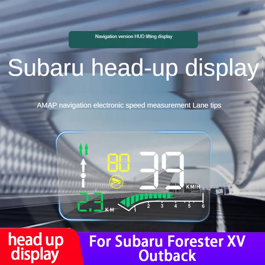 Car-Electronic-HUD-Head-Up-Display-for-Subaru-Forester-XV-2019-OBD-Projector-Retrofit ...