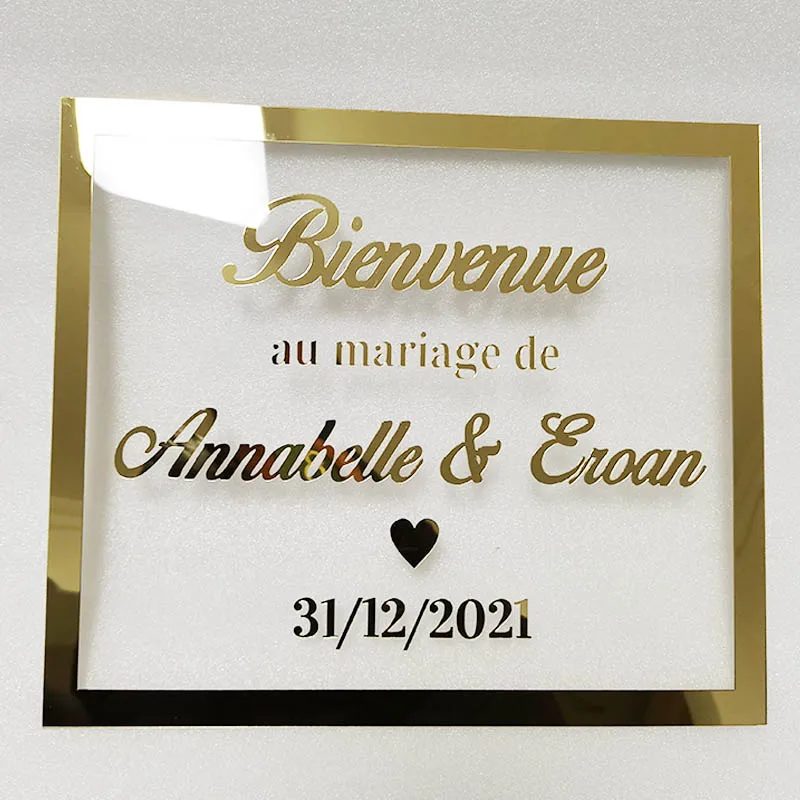 Personalisierte Hochzeit Willkommen Zeichen Custom Hochzeit Name und ...