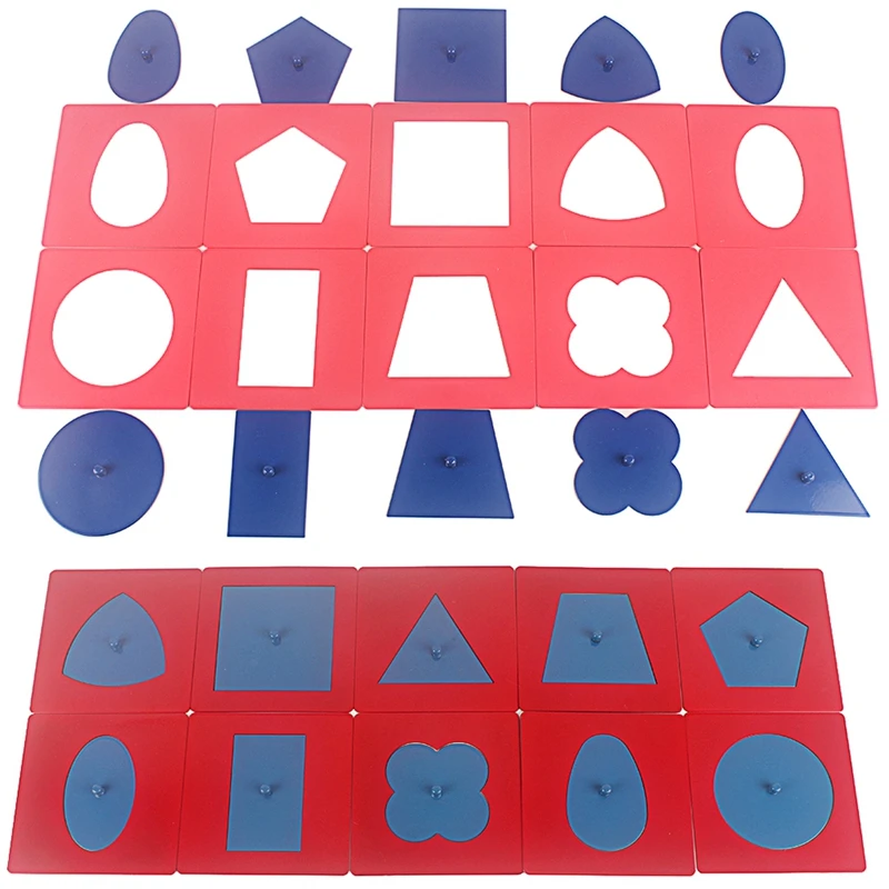 Baby-Toy-Montessori-Shapes-Insets-Set-10-with-Tracing-Tray-Shape ...