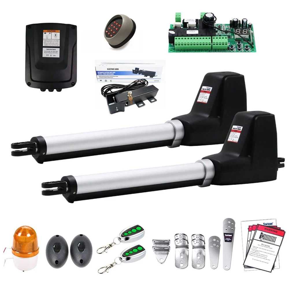 Heavy-Duty-Dual-Wing-Electric-Swing-Gate-Opener-kit-Auto-Dual-Gate ...