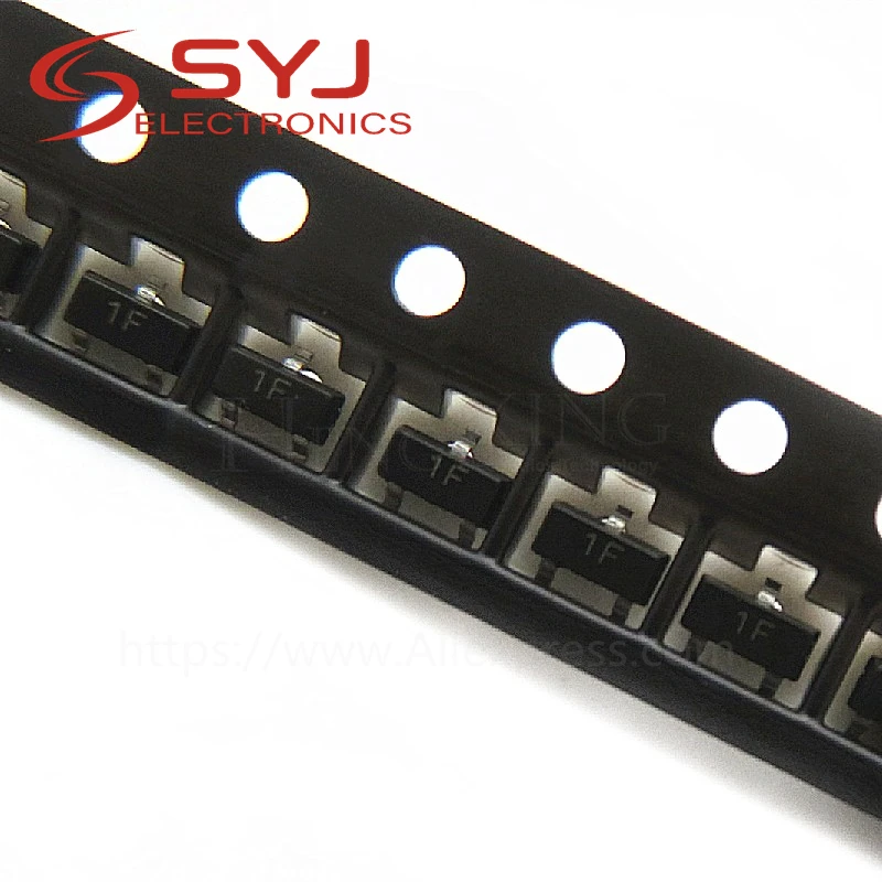 100pcs/lot BC846A 1A BC846B 1B BC847B 1F BC847C 1G BC850C 2G BC856B 3B ...