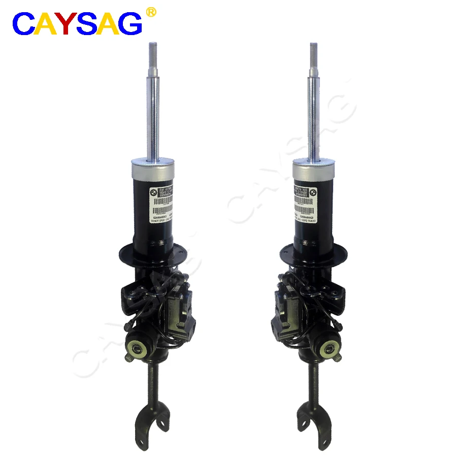 Pair 2 Front BMW7 Series Shocks EDC Strut F01 F02 F07 740 750 Air ...