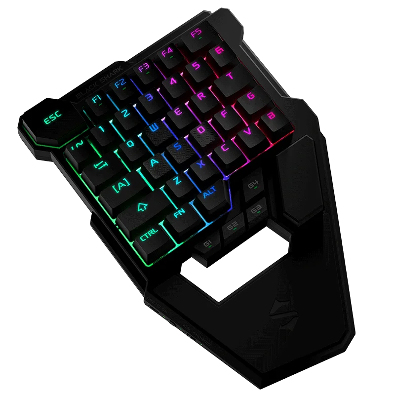 Xiaomi Black Shark One-Handed Mechanical Gaming Keyboard LED Portable ...