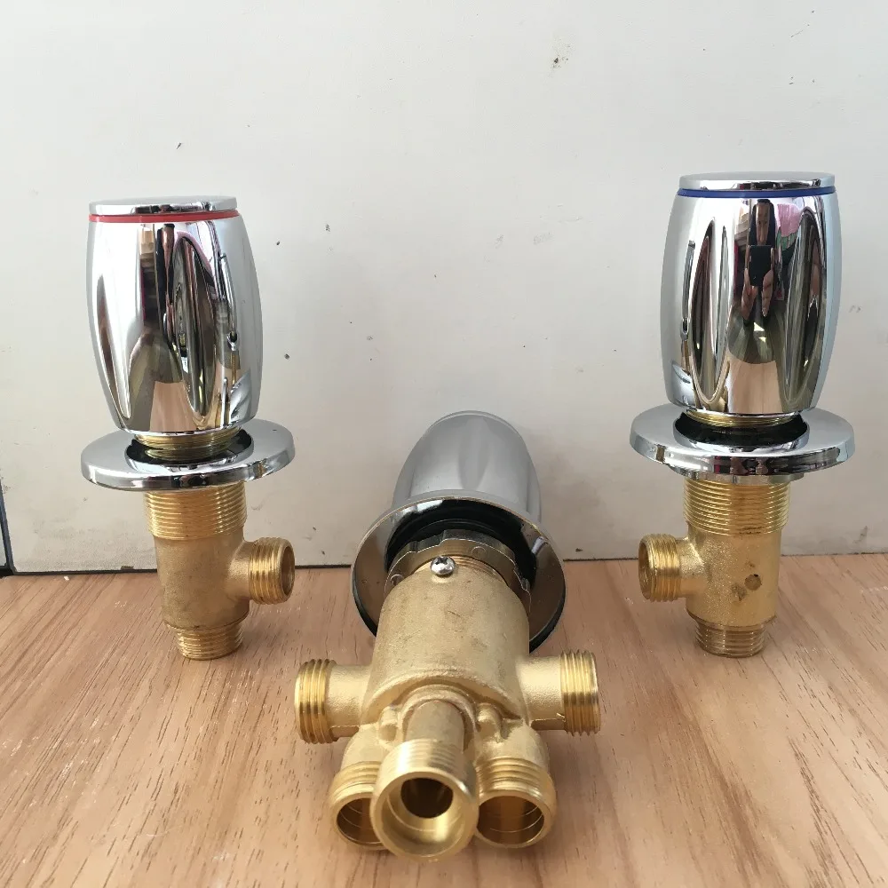 split-type-faucet-5-hole-water-separator-2-in-3-out-function-three ...