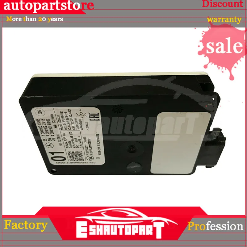 메르세데스 벤츠 A000 905 75 02 사각 지대 레이더 센서 모듈은 당일 배송됩니다.|Cruise Control Units ...