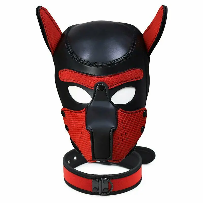 Bondage Masks | PU Leather Hood | Free Global Delivery