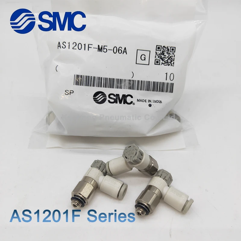 1 Pcs Smc Pneumatic Connector As2201f-01-04sa As2201f-01-06sa As2201f ...