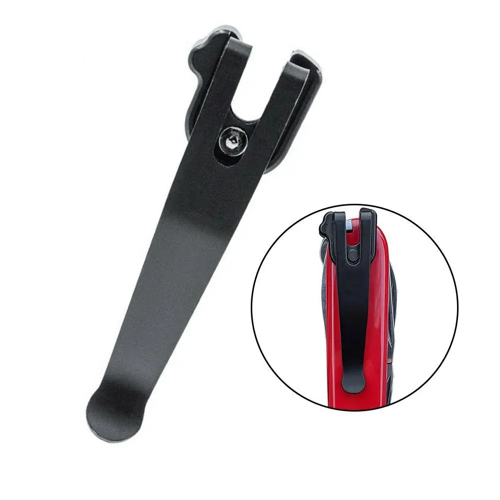 1Pcs-Portable-Folding-Knife-Back-Clip-Steel-For-Swiss-Army-Knife-91MM ...