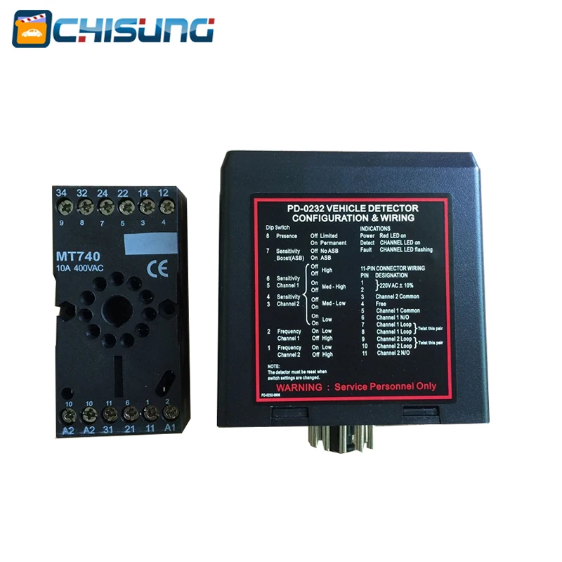 Hot !! Automatic Double Channel induction Loop Detector for gate and ...