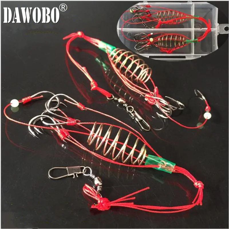2Pcs/lot Explosion Fishook Fishing Hooks Pack Fishing Tackle Fish Hooks ...